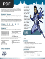 Fabula Ultima Character Sheet | PDF | Role Playing Games
