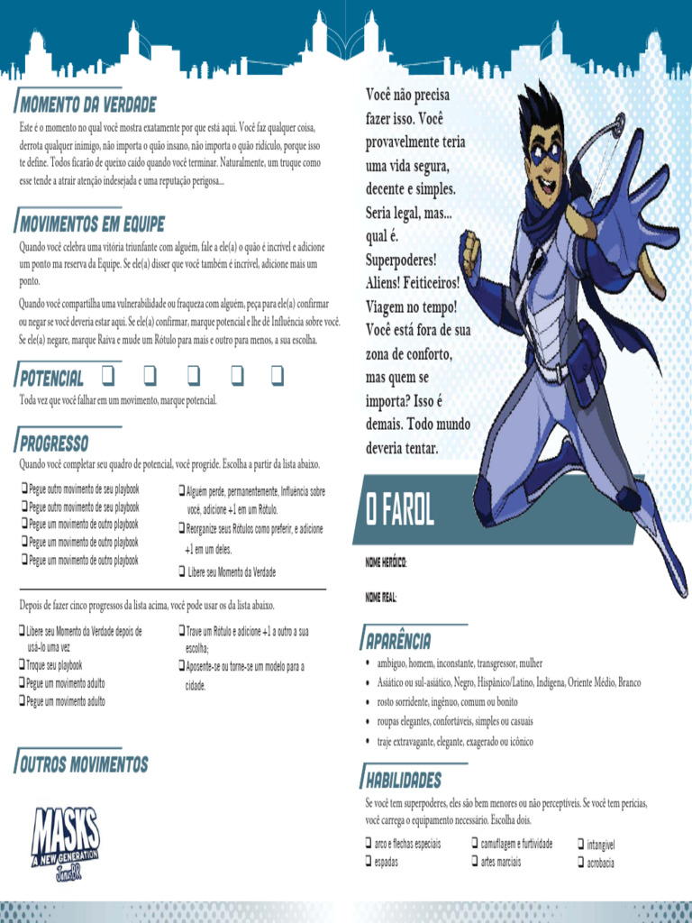 Masks Uma Nova Geracao Playbooks Pdf