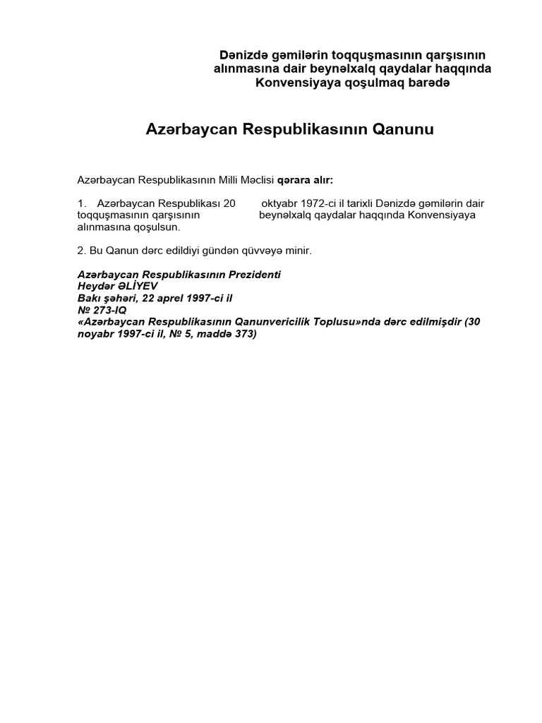 Qaydalar MPPSS 72 in Azeri MMMM | PDF