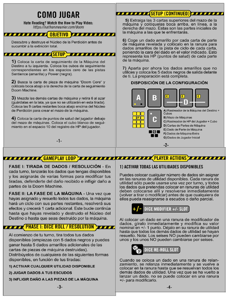 doom_machine_instrucciones_español_maketadas | PDF