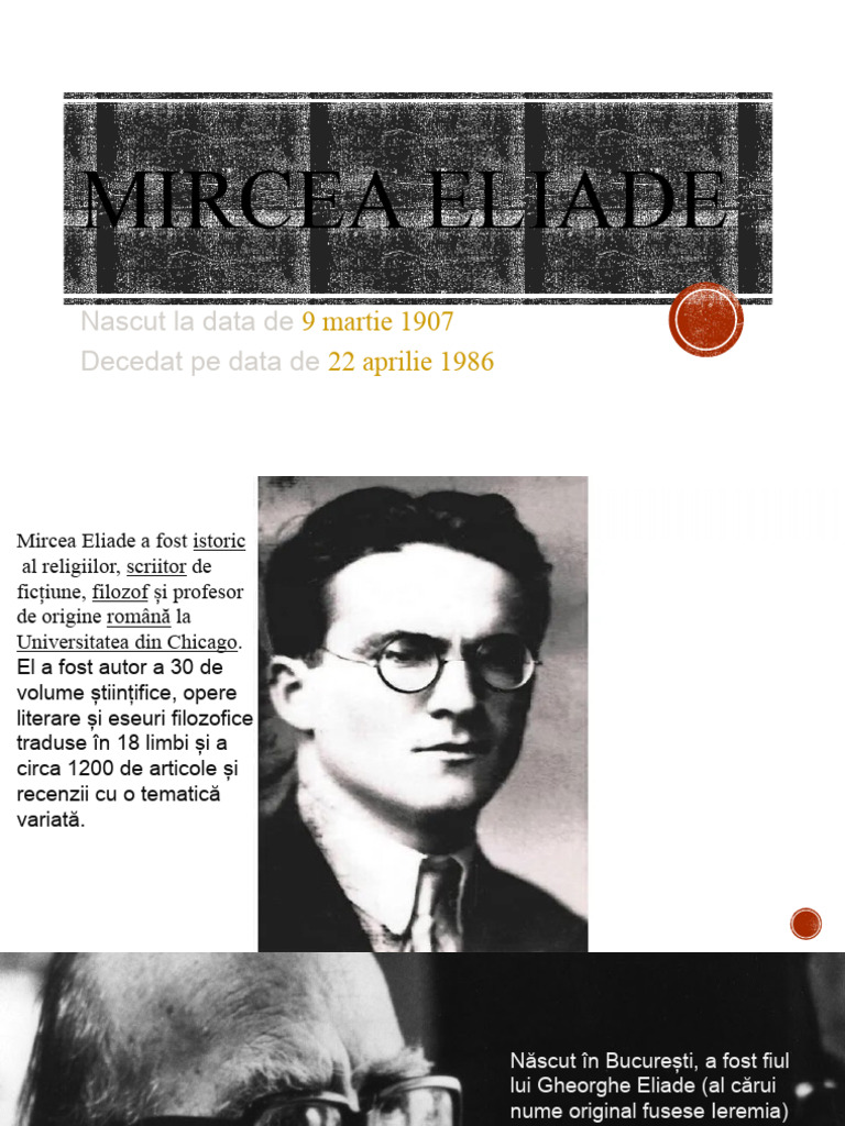 Mircea Eliade | PDF