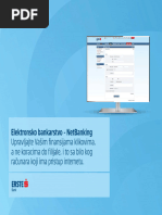 Uputstvo Za Korišćenje Mobilne Aplikacije UniCredit Banke | PDF