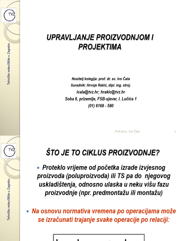 Drugo Predavanje UPP | PDF