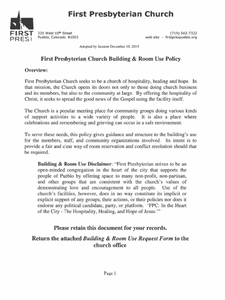 Building Policy 2024 | PDF