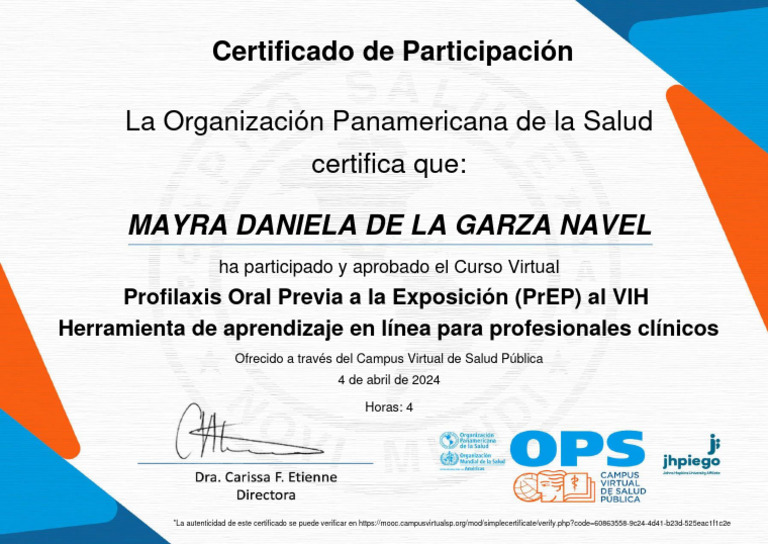 Profilaxis Oral Previa A La Exposición (PrEP) Al VIH Herramienta de ...