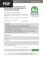 CPET Interpretation Cheat Sheet | PDF | Heart Rate | Clinical Medicine