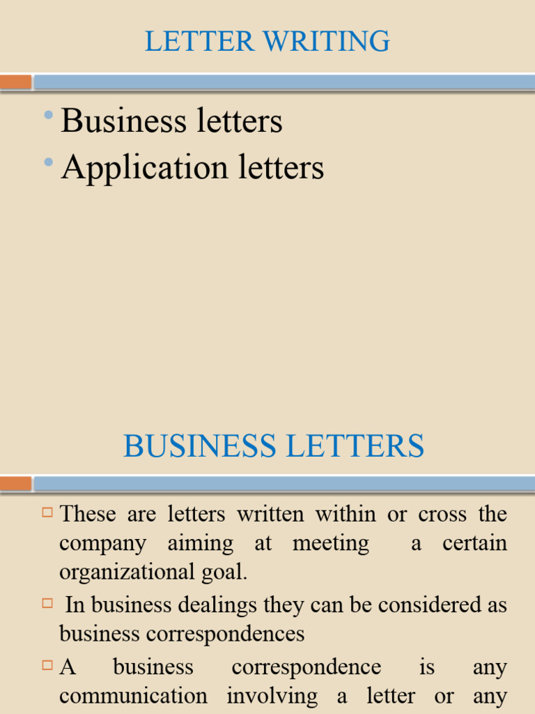 Letter Writing | Download Free PDF | Memorandum | Communication