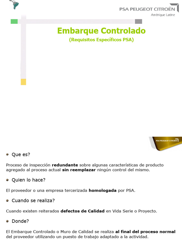 TP - Embarque Controlado | PDF