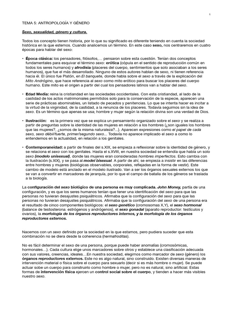 Tema 5-As | Descargar gratis PDF | La violencia contra las mujeres | Estudios de género