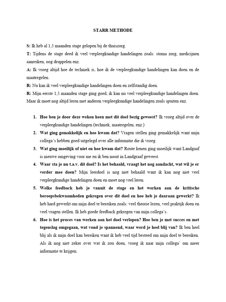 Starr Methode | PDF