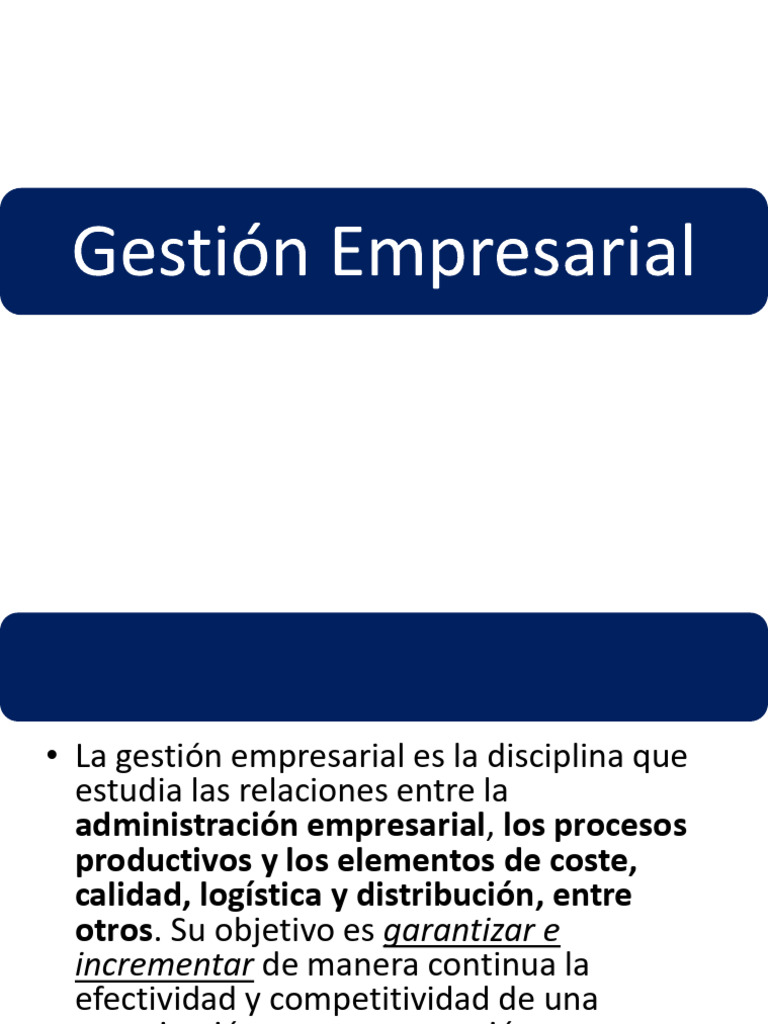 Ejemplos de Gestión Empresarial Efectiva | PDF | Logística | Business