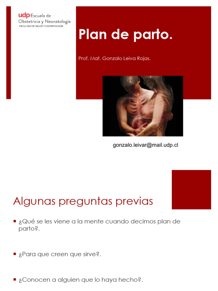 Plan de parto | PDF | Parto | Terapia física