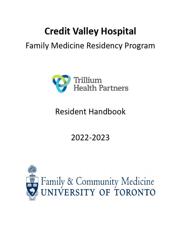 CVH Resident Handbook 2022 | PDF | Mammography | Health Sciences