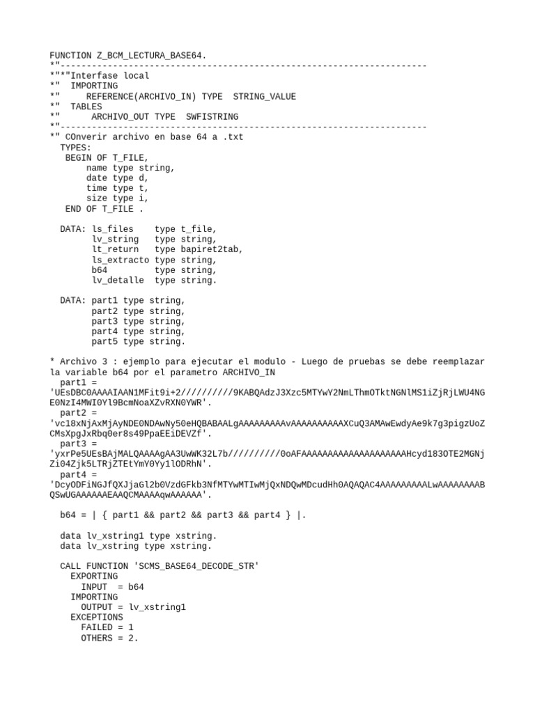 Base 64 | PDF | Computers