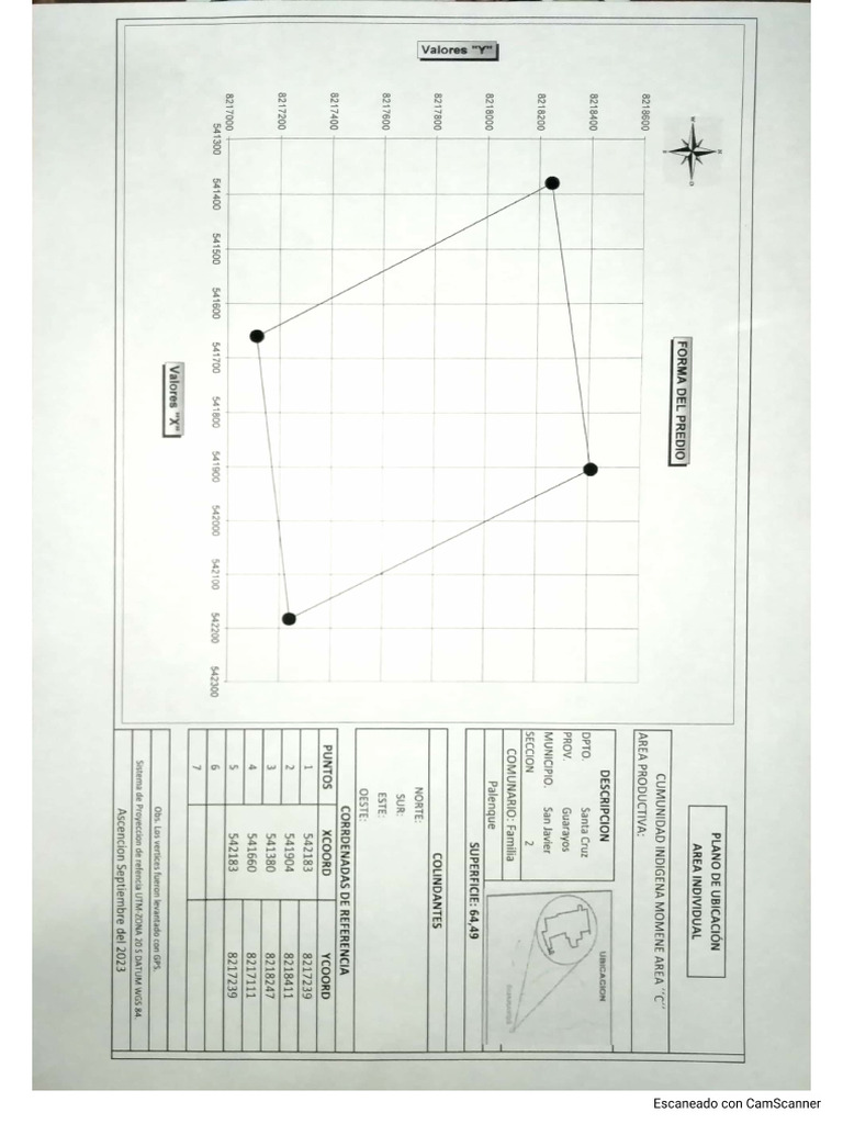 Mapa Octavio Palenque | PDF