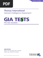 General Competency Test Level 1 | PDF | Question | Test (Assessment)