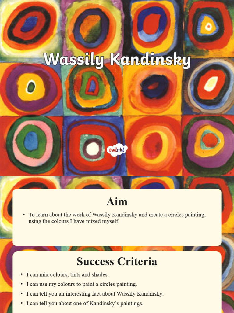 Kandinsky Circles Painting Guide | PDF | Wassily Kandinsky | Paintings