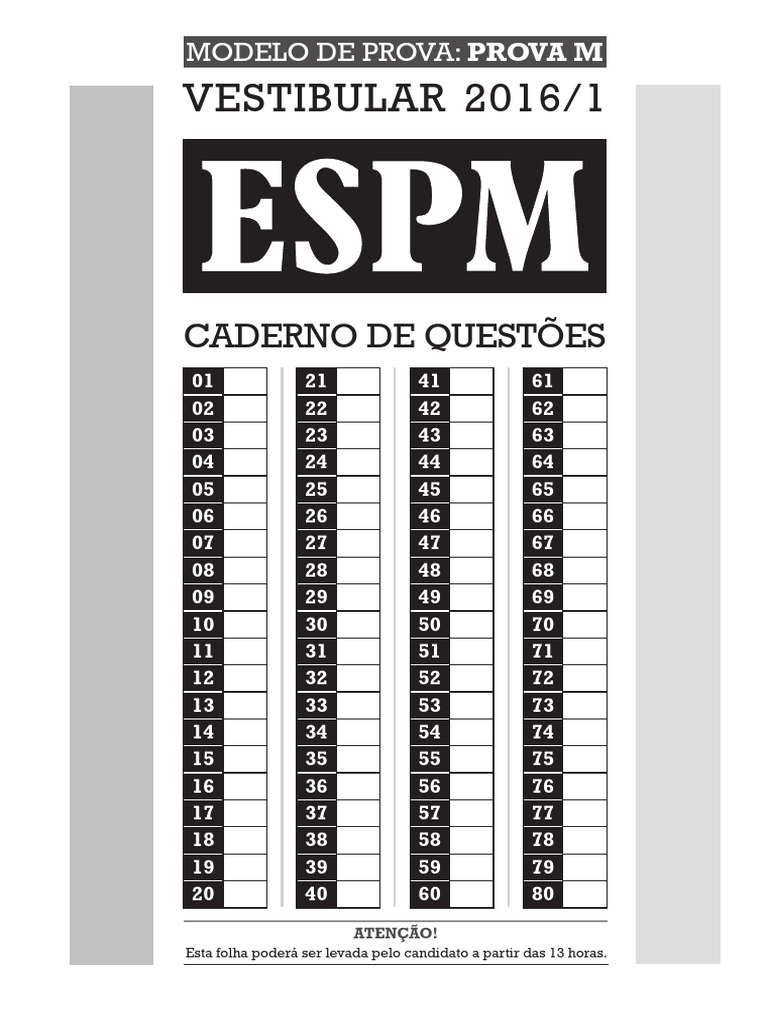 Prova M - ESPM 2016.1 | Download grátis PDF | Brasil | Europa