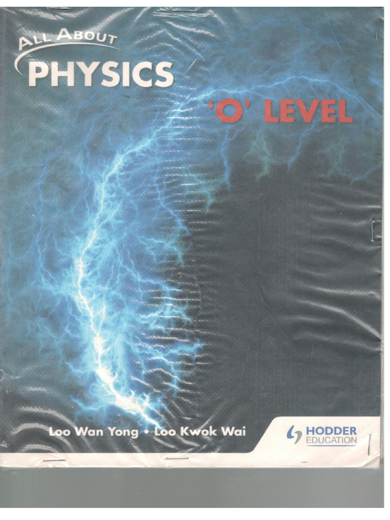 All About Physics O Level Pdf