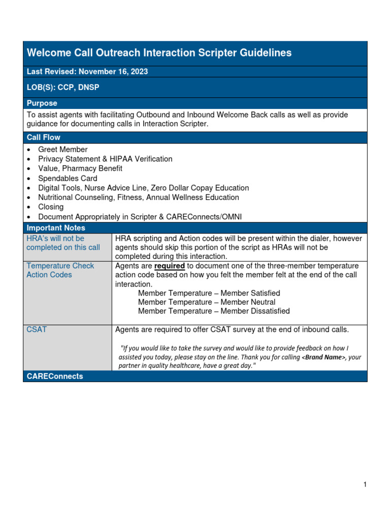 2023 - Welcome - Back - Interaction - Scripter - Guidelines 1 | PDF ...