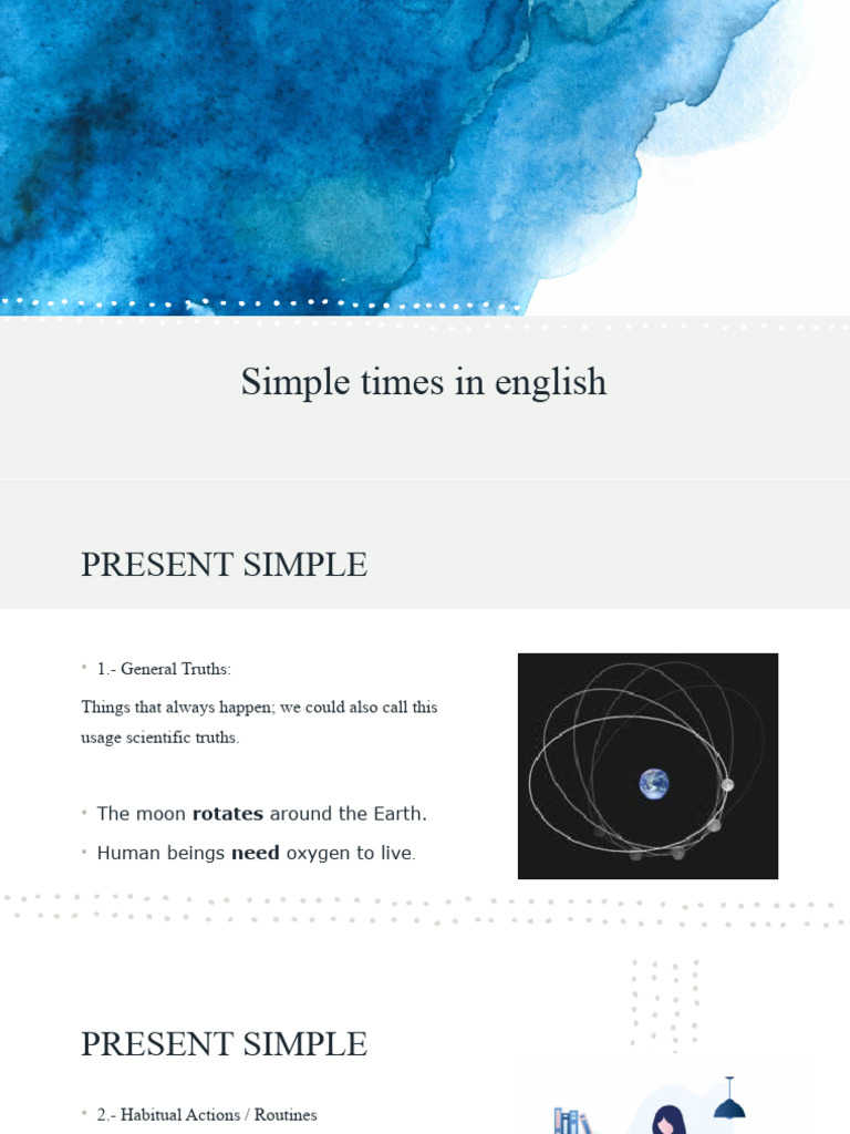 Simple Times in English | Download Free PDF | Verb | English Language