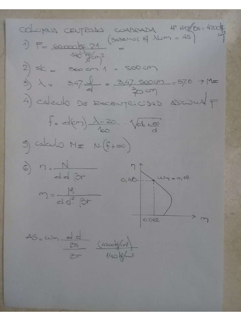 Guía de Calculo de Excentricidad | PDF