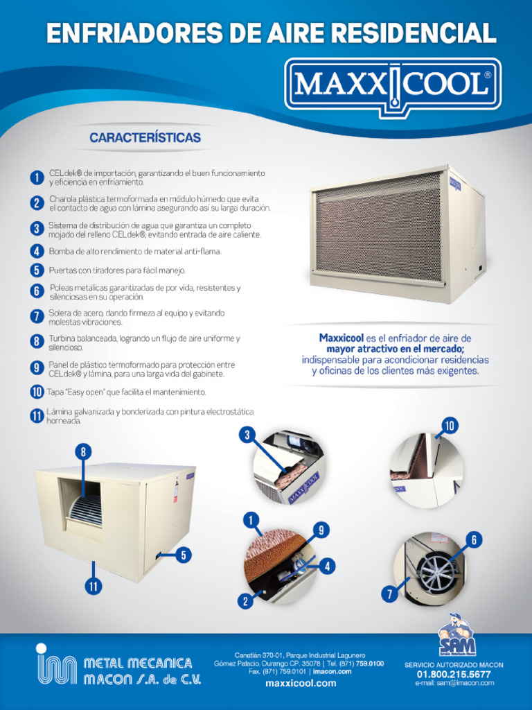 Ficha-Técnica-Maxxicool-Marzo-2014 | PDF