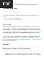 Cerclaje Cervical: Guía de Manejo Clínico | PDF | Parto | Parto prematuro