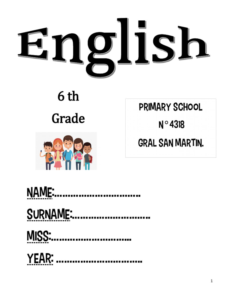 6th GRADE BOOKLET 2024 | PDF