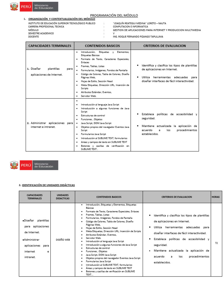 Programación Web | PDF | Script Java | Red mundial