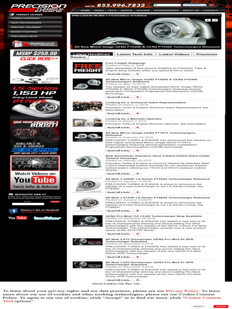 Precision Turbo and Engine Turbochargers, AirFu | PDF | Turbocharger ...
