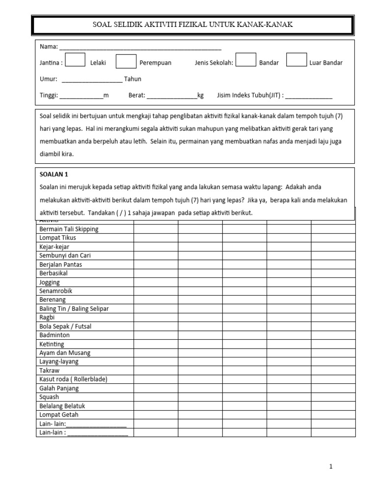 PAQ C Versi BM | PDF