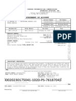 Converge Statement of Account Sample | PDF | Services (Economics ...