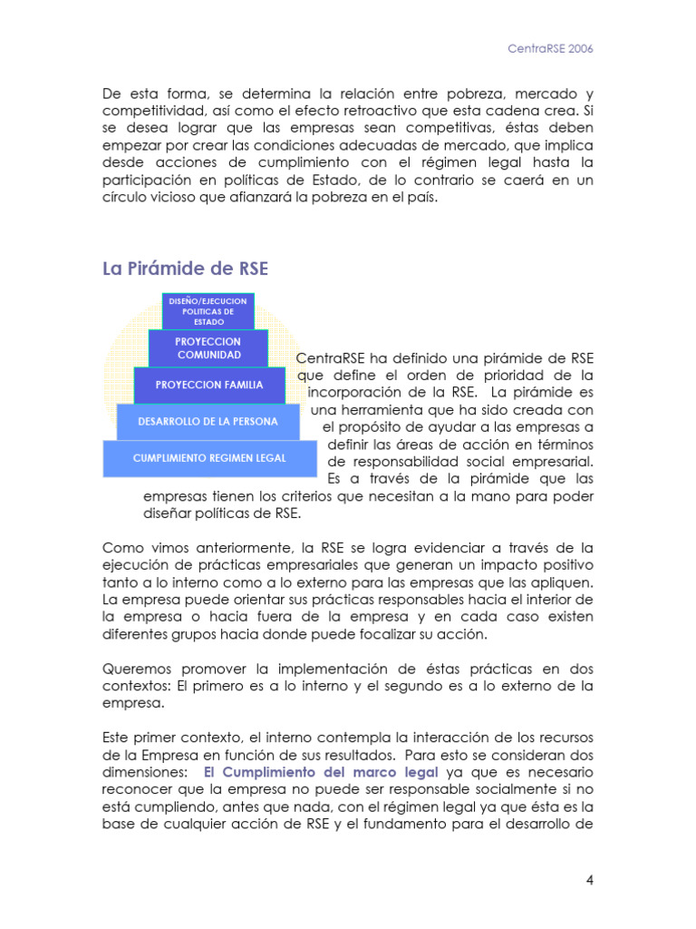 Piramide de RSE | PDF | Business | Responsabilidad social corporativa