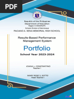 PMES NCOI Cover With PPST Indicator | PDF