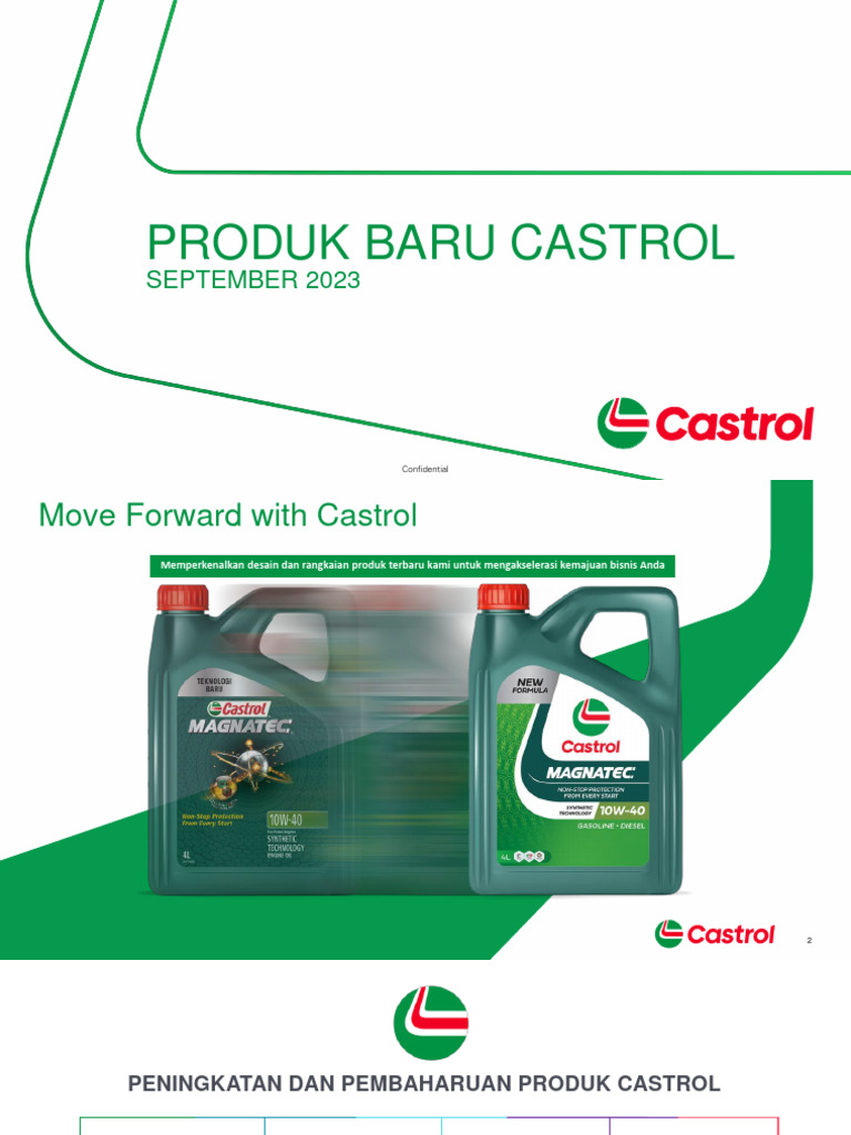 Rangkaian Produk Baru Castrol - September 2023 | PDF