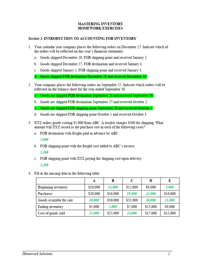 Inv 4-7 | Download Free PDF | Accounts Payable | Cost Of Goods Sold