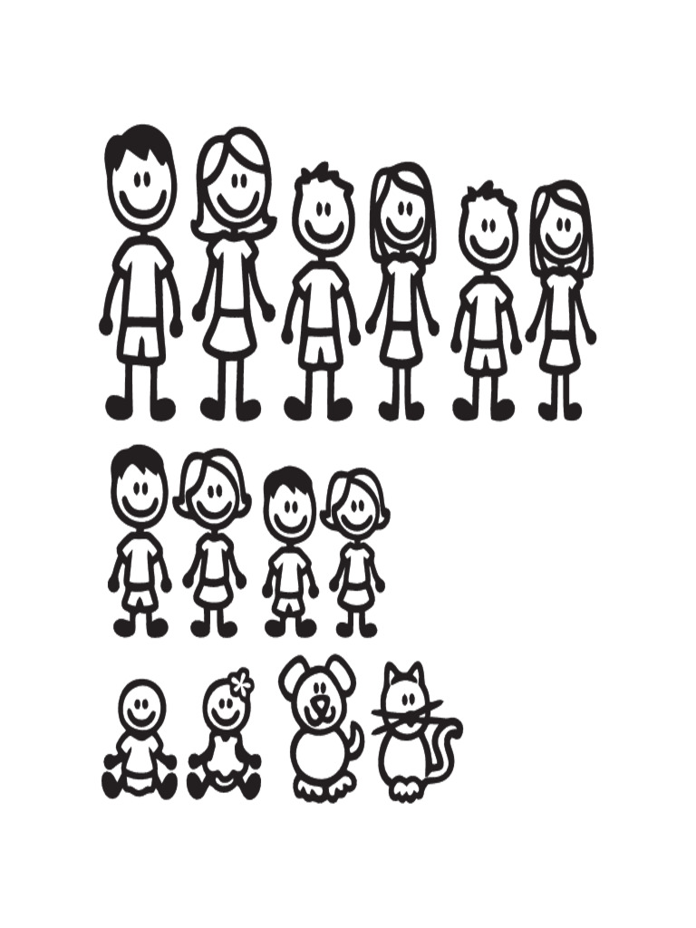 Calcomania Familia | PDF