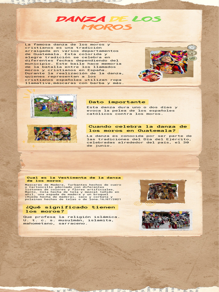 Danza de Los Moros | PDF | Viajes y turismo