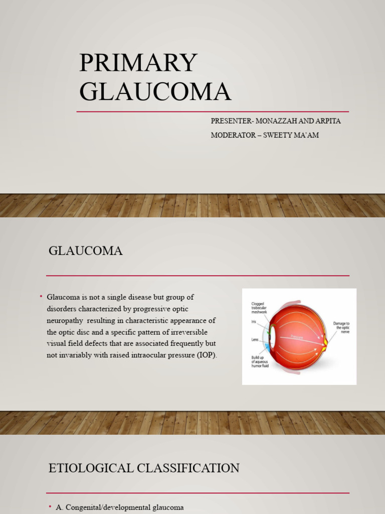 Glaucoma | PDF | Glaucoma | Causes Of Death