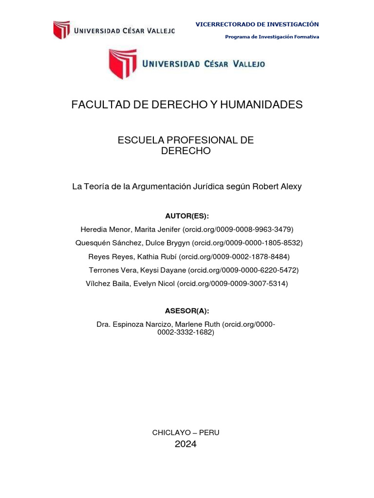 Robert Alexy - Teoria de La Argumentacion Juridica | PDF | Jürgen ...