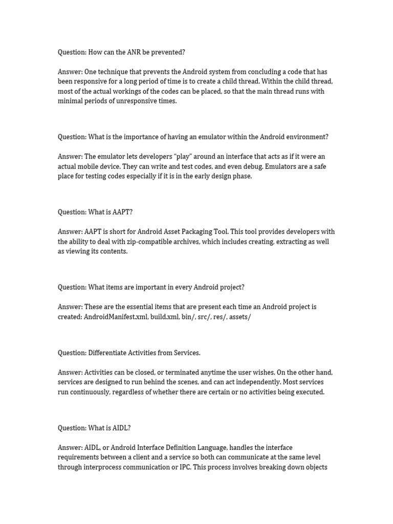 Android Development Essentials Explained | PDF