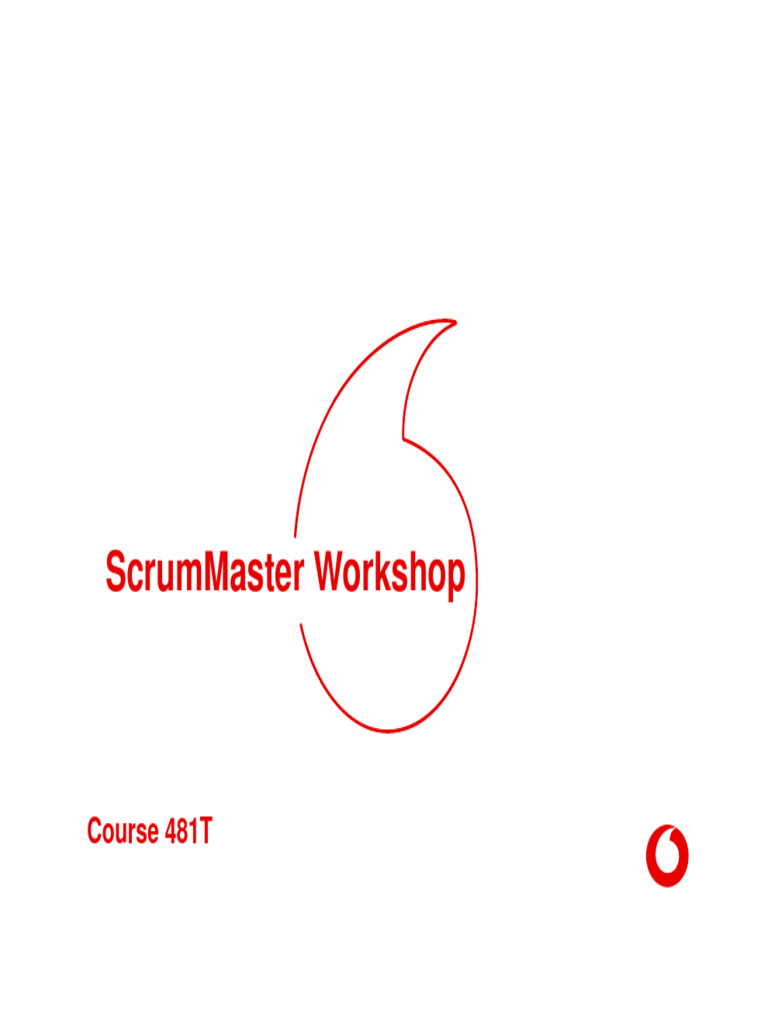 ScrumMaster Training Essentials | PDF | Scrum (Software Development) | Agile Software Development