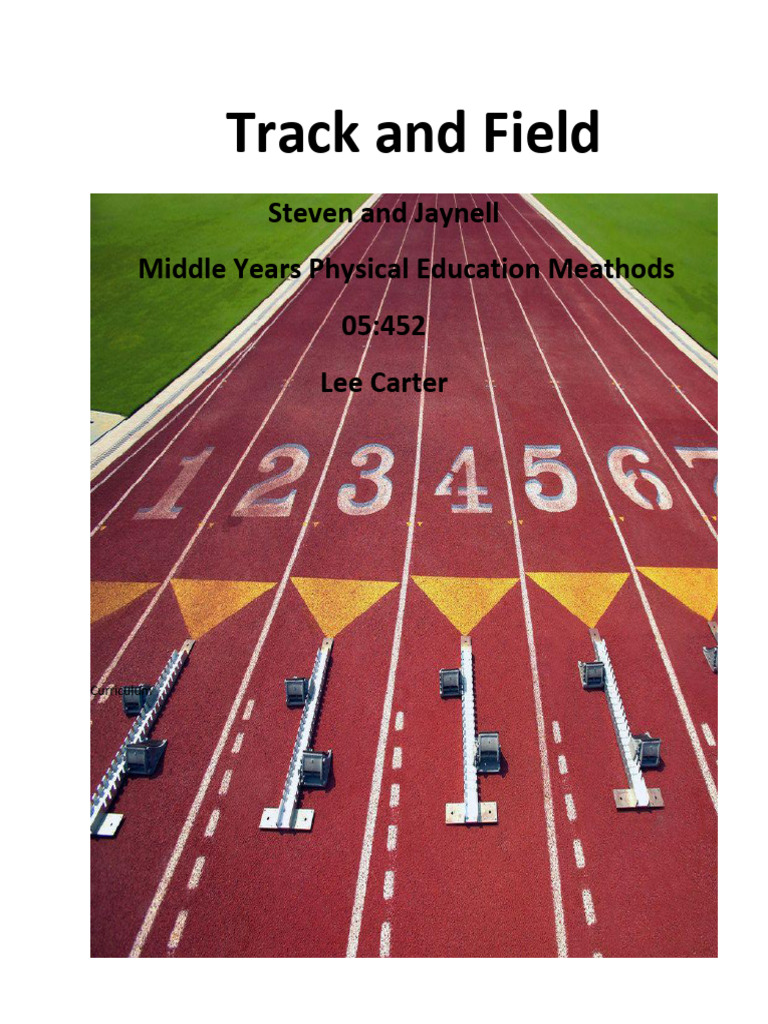 Track and Field Unit Plan Compress | PDF | Track And Field