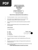 Social Studies May 2024 Paper 1 With Answers | PDF