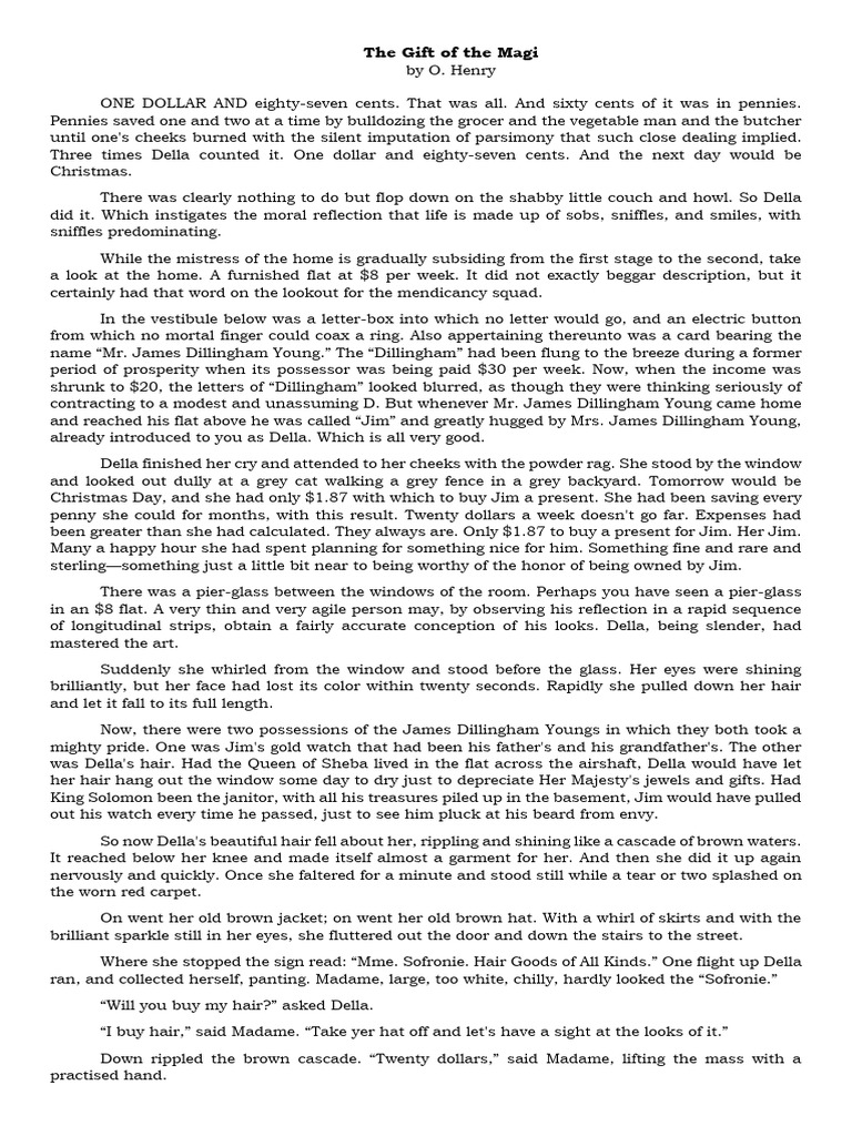 Reading Selections 1 | PDF