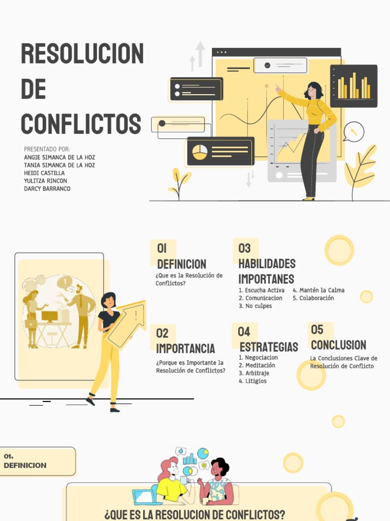 Estrategias Efectivas de Resolución de Conflictos | PDF | La resolución ...