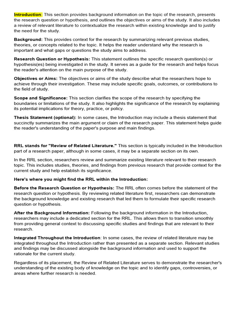 components of research | PDF | Data Analysis | Methodology