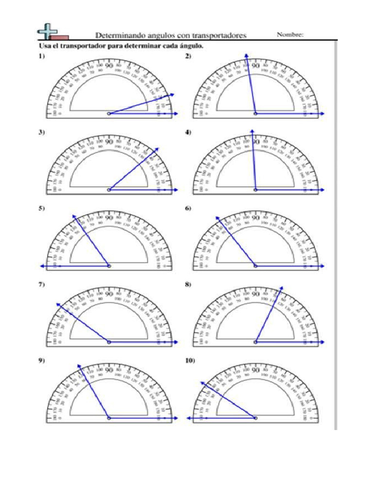 Clases de Angulos | PDF