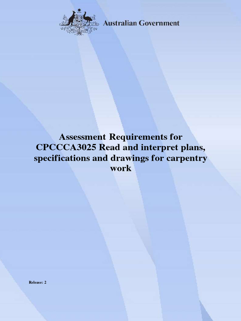 CPCCCA3025 AssessmentRequirements R2 | Download Free PDF | Specification (Technical Standard ...